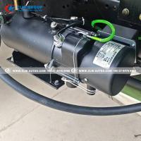China ISUZU 700P 5-Ton Crane Truck with Aluminum Alloy Cargo Box, Liquid Fuel Engine Heating & 10-Ton Tow Hook for Russian Market for sale