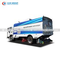 China ISUZU FVR 4x2 12m³ Sweeper Truck with 240HP Euro VI Engine, Full-Width Magnetic Strip, and 65km/h Sweeping Speed for Highways & Airports for sale