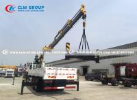 China Sinotruk HOWO 8x4 20-Ton Knuckle Boom Crane Truck with 360° Rotation and Multi-Segment Articulated Folding Boom for sale