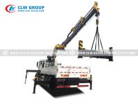 China Sinotruk HOWO 8x4 20-Ton Knuckle Boom Crane Truck with 360° Rotation and Multi-Segment Articulated Folding Boom for sale