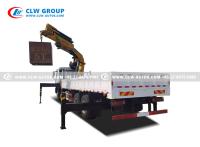 China Sinotruk HOWO 8x4 20-Ton Knuckle Boom Crane Truck with 360° Rotation and Multi-Segment Articulated Folding Boom for sale