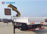 China Sinotruk HOWO 8x4 20-Ton Knuckle Boom Crane Truck with 360° Rotation and Multi-Segment Articulated Folding Boom for sale