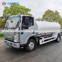 China ISUZU 600P 5,000L 304-2B Stainless Steel Water Tanker Truck with 130HP Euro V Engine for Potable Water & Dust Control for sale