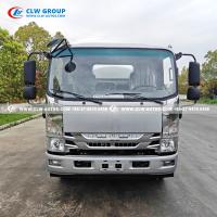 China ISUZU 600P 5,000L 304-2B Stainless Steel Water Tanker Truck with 130HP Euro V Engine for Potable Water & Dust Control for sale