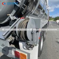 China 25m³ 316 Stainless Steel Vacuum Tank Semi-Trailer with Italian JUROP PVT700 Vacuum Pump and High-Pressure Washing System for sale