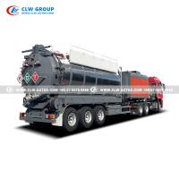 China 25m³ 316 Stainless Steel Vacuum Tank Semi-Trailer with Italian JUROP PVT700 Vacuum Pump and High-Pressure Washing System for sale
