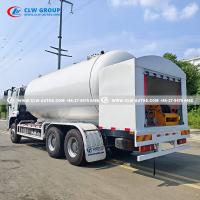 China Sinotruk HOWO 6x4 25m³ LPG Refueling Truck with Weichai 336HP Engine and High-Strength Carbon Steel Tank for sale