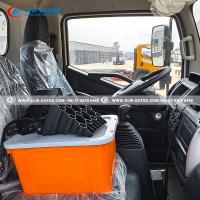 China Dongfeng 4x2 4-Ton Flatbed Wrecker Truck with 4-Ton Hydraulic Winch, 2.5-Ton Rear Towing Arm & Complete Rescue Tools for sale
