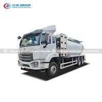 China 15m³ CNG Vacuum Sewage Suction Truck with Jurop Vacuum Pump for Municipal Sewer Dredging for sale