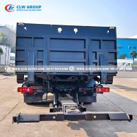 China Dongfeng Tianlong 4x2 Wrecker Truck with 8-10 Ton Winch and One-to-Two Towing Capability Featuring Full Sliding & Tilting Flatbed for sale