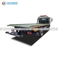 China Sinotruk HOWO 4x2 6-Ton Flatbed Wrecker with 5-Ton Winch and Multi-Valve Control Tow Truck for sale