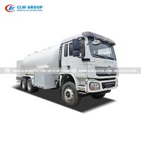 China SHACMAN L3000 RHD 15m³ LPG Bobtail Truck with Q345R Steel Tank for African Markets for sale