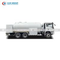 China SHACMAN L3000 RHD 15m³ LPG Bobtail Truck with Q345R Steel Tank for African Markets for sale