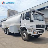 China SHACMAN L3000 RHD 15m³ LPG Bobtail Truck with Q345R Steel Tank for African Markets for sale