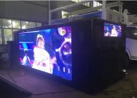 China P5 P6 LED Mobile Digital Billboard Truck with 5500 cd/m² Brightness and 100,000 Hour Lifespan for sale