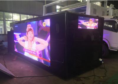 China P5 P6 LED Mobile Digital Billboard Truck with 5500 cd/m² Brightness and 100,000 Hour Lifespan for sale