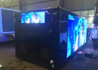 China P5 P6 LED Mobile Digital Billboard Truck with 5500 cd/m² Brightness and 100,000 Hour Lifespan for sale