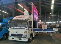China P5 LED Billboard Truck with 9.6m² Mobile Stage and Three-Sided Display - 64kW Diesel Engine for sale
