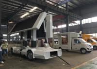 China P5 P6 LED Billboard Truck with Lifting Screen - 5500 cd/m² Brightness, 1000 W/m² Power Consumption for sale