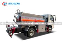 China FAW Jiefang Tiger VR 4x2 2,200L Mini Fuel Tanker with 95-130HP Diesel Engine and Anti-Corrosion Coating for sale