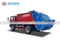 China FAW Jiefang Tiger VH 4x2 8m³ Compactor Garbage Truck with PLC Hydraulic Control and High-Pressure Hydraulic Compaction for sale