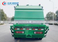 China FAW Jiefang Tiger VH 4x2 8m³ Compactor Garbage Truck with PLC Hydraulic Control and High-Pressure Hydraulic Compaction for sale