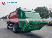 China FAW Jiefang Tiger VH 4x2 8m³ Compactor Garbage Truck with PLC Hydraulic Control and High-Pressure Hydraulic Compaction for sale