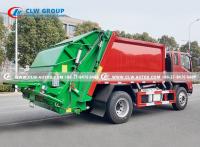 China FAW Jiefang Tiger VH 4x2 8m³ Compactor Garbage Truck with PLC Hydraulic Control and High-Pressure Hydraulic Compaction for sale