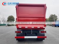 China FAW Jiefang Tiger VH 4x2 Side-Loading Garbage Truck with Offset Hopper and Bucket Lift for Narrow Street Access and Hydraulic Compaction for sale