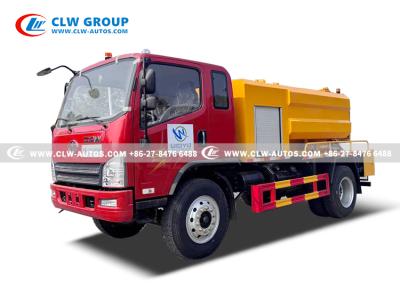 China FAW Jiefang Tiger VH 5m³ Sewer Cleaning Vacuum Truck with High-Pressure Jetting and High-Efficiency Vacuum System for sale