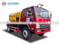 China FAW Jiefang Tiger VH 5m³ Sewer Cleaning Vacuum Truck with High-Pressure Jetting and High-Efficiency Vacuum System for sale