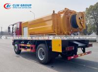 China FAW Jiefang Tiger VH 5m³ Sewer Cleaning Vacuum Truck with High-Pressure Jetting and High-Efficiency Vacuum System for sale