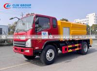 China FAW Jiefang Tiger VH 5m³ Sewer Cleaning Vacuum Truck with High-Pressure Jetting and High-Efficiency Vacuum System for sale