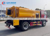 China FAW Jiefang Tiger VH 5m³ Sewer Cleaning Vacuum Truck with High-Pressure Jetting and High-Efficiency Vacuum System for sale