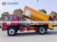 China FAW Jiefang Tiger VH 5m³ Sewer Cleaning Vacuum Truck with High-Pressure Jetting and High-Efficiency Vacuum System for sale