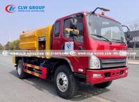 China FAW Jiefang Tiger VH 5m³ Sewer Cleaning Vacuum Truck with High-Pressure Jetting and High-Efficiency Vacuum System for sale