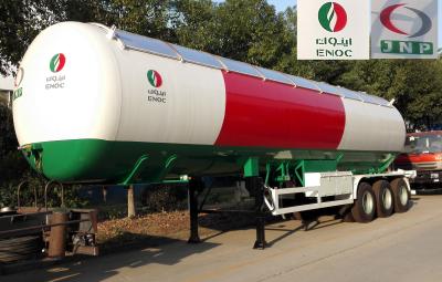 China 25T 56000 Liters LPG Transport Tanker Truck ASME Standard Semi Trailer for sale