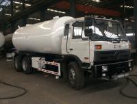 China 20000 Liter 10 Ton LPG Gas Tanker Truck with 210HP Engine and 1.61MPa Design Pressure for sale
