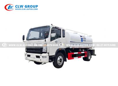 China HOWO 10000L Capacity Water Sprinkler Truck with High-Pressure Water Jet and Independent Gasoline Engine for sale