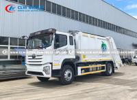 China FAW JK6 15m³ Sealed Compaction Bin 260HP Engine Dual Control System Garbage Compactor Truck for sale