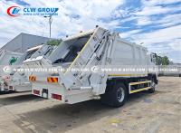 China FAW JK6 15m³ Sealed Compaction Bin 260HP Engine Dual Control System Garbage Compactor Truck for sale
