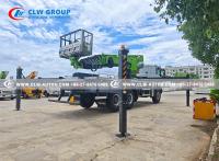 China HOWO 6×6 All-Wheel Drive 45m Working Height Aerial Work Truck with 360° Continuous Rotation for sale