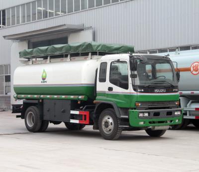 China ISUZU 6000L Diesel Fuel Tanker Truck Q235 Carbon Steel Petrol Delivery 120HP for sale