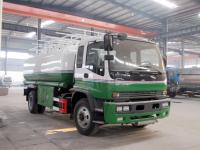China ISUZU 6000L Diesel Fuel Tanker Truck Q235 Carbon Steel Petrol Delivery 120HP for sale