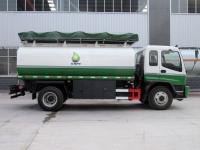 China ISUZU 6000L Diesel Fuel Tanker Truck Q235 Carbon Steel Petrol Delivery 120HP for sale