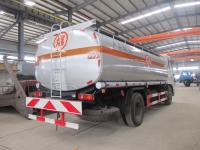 China 14,000L Oil Dispenser Fuel Delivery Truck Q235 Carbon Steel Left Hand Drive for sale