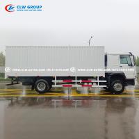 China Sinotruk HOWO 300HP 4x2 Box Cargo Truck with Enclosed Cargo Box – Heavy-Duty Van for Logistics & Freight for sale