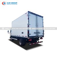 China HOWO RHD 3 Ton Refrigerated Truck with Carrier Supra 550 Independent Cooling Unit for Cold Chain Delivery for sale