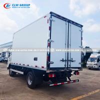 China HOWO RHD 3 Ton Refrigerated Truck with Carrier Supra 550 Independent Cooling Unit for Cold Chain Delivery for sale
