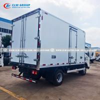 China HOWO RHD 3 Ton Refrigerated Truck with Carrier Supra 550 Independent Cooling Unit for Cold Chain Delivery for sale